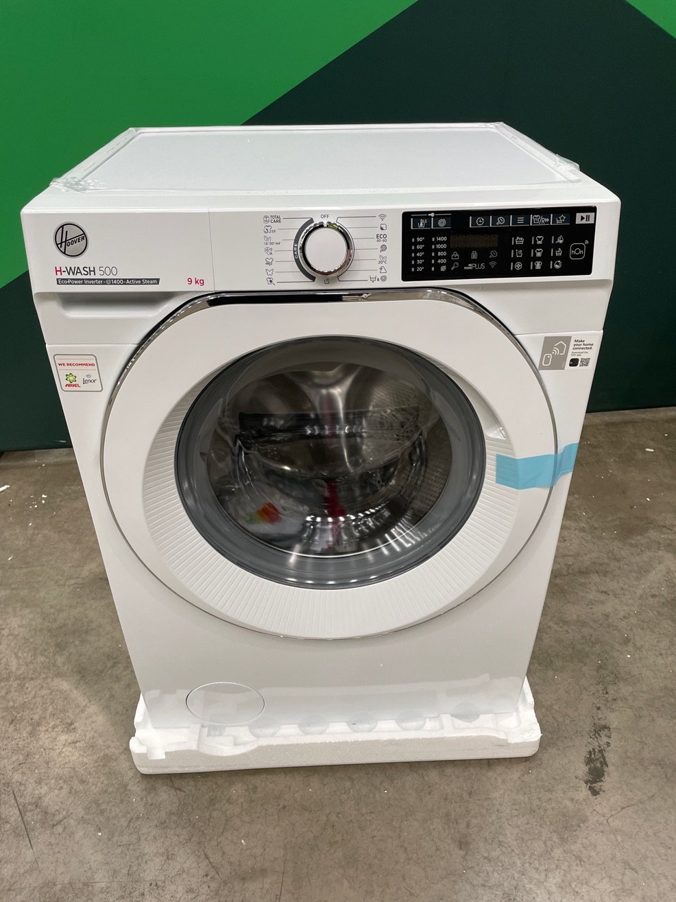 Hoover H-WASH 500 HW49AMC/1 9kg WiFi Connected Washing Machine with ...