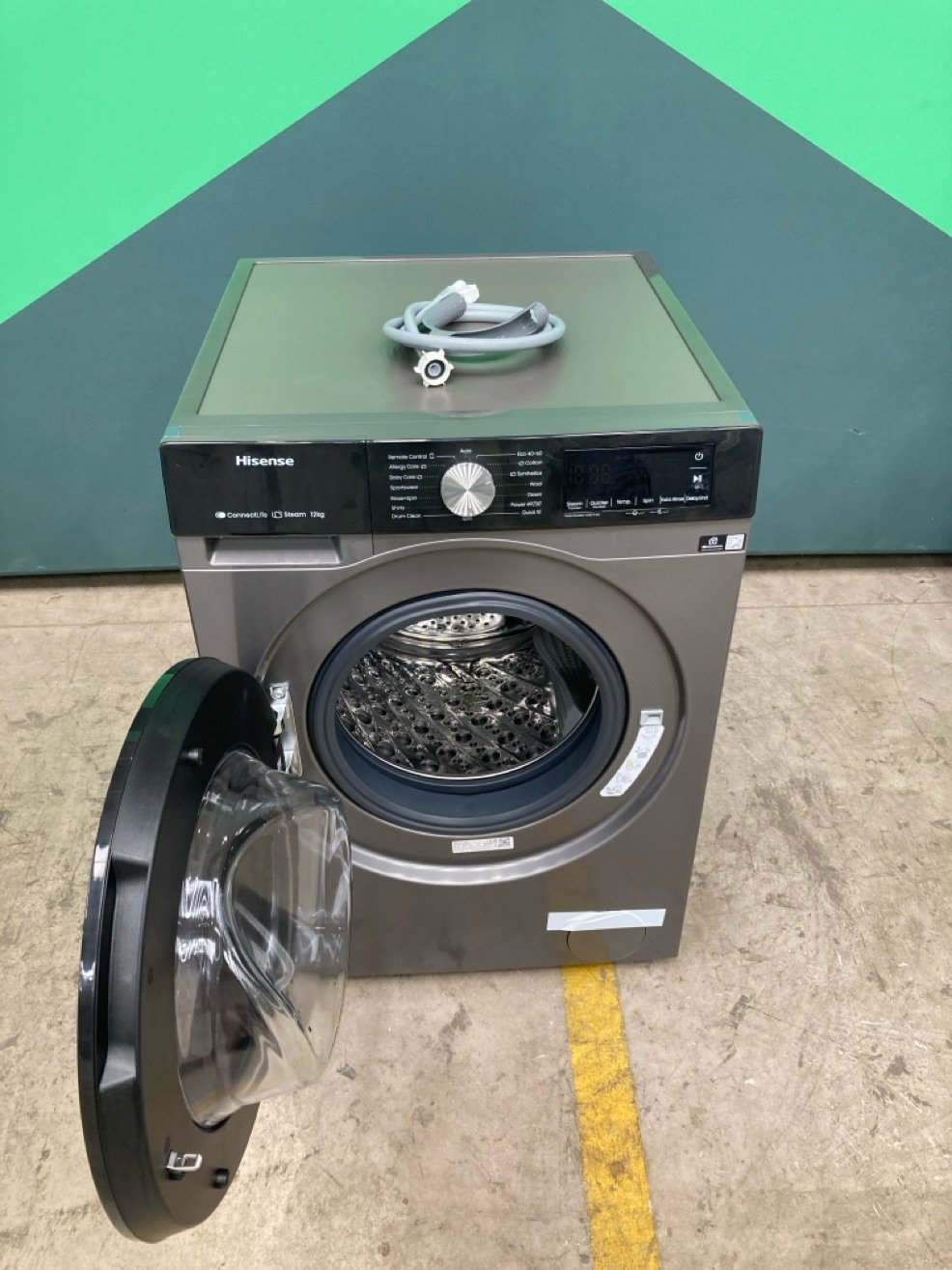 Hisense 3S Series WF3S1243BT3 12kg WiFi Connected Washing Machine with ...