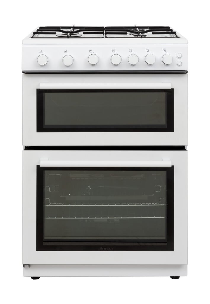 Electra 60cm Electric Cooker with Solid Plate Hob - SE60W/1 - White - A ...
